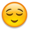😌 Relieved Face Emoji