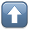⬆️ Upwards Black Arrow Emoji
