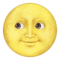 🌝 Full Moon with Face Emoji