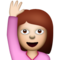 🙋 Happy Person Raising One Hand Emoji