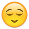 😌 Relieved Face Emoji