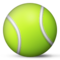 🎾 Tennis Racquet and Ball Emoji