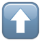 ⬆️ Upwards Black Arrow Emoji