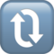 🔃 Clockwise Downwards and Upwards Open Circle Arrows Emoji