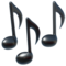 🎶 Multiple Musical Notes Emoji