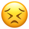 😣 Persevering Face Emoji