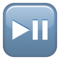 ⏯️ Black Right-Pointing Triangle with Double Vertical Bar Emoji