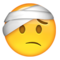 🤕 Face with Head-Bandage Emoji