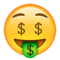 🤑 Money-Mouth Face Emoji