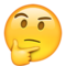 🤔 Thinking Face Emoji