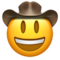 🤠 Face with Cowboy Hat Emoji