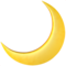 🌙 Crescent Moon Emoji
