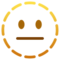 🫥 Dotted Line Face Emoji