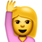 🙋 Happy Person Raising One Hand Emoji