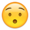 😯 Hushed Face Emoji