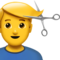 💇‍♂️ Man Getting Haircut Emoji