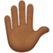 🏾 Raised Hand: Medium-Dark Skin Tone Emoji
