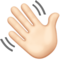 👋🏻 Waving Hand Sign: Light Skin Tone Emoji