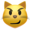😼 Cat Face with Wry Smile Emoji