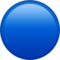 🔵 Large Blue Circle Emoji