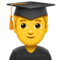 👨‍🎓 Man Student Emoji