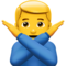 🙅‍♂️ Man Gesturing No Emoji