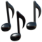 🎶 Multiple Musical Notes Emoji