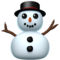 ⛄ Snowman Without Snow Emoji