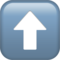⬆️ Upwards Black Arrow Emoji