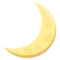 🌙 Crescent Moon Emoji