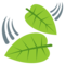🍃 Leaf Fluttering in Wind Emoji