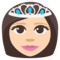 👸🏻 Princess: Light Skin Tone Emoji
