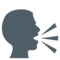 🗣️ Speaking Head in Silhouette Emoji