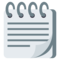 🗒️ Spiral Note Pad Emoji