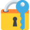 🔐 Closed Lock with Key Emoji