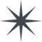 ️ Eight Pointed Black Star Emoji