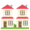 🏘️ House Buildings Emoji