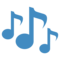 🎶 Multiple Musical Notes Emoji