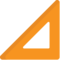 📐 Triangular Ruler Emoji