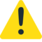 ⚠️ Warning Sign Emoji