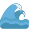 🌊 Water Wave Emoji