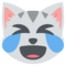 😹 Cat Face with Tears of Joy Emoji