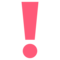 Emoji Point D’Exclamation Rouge