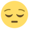 😔 Pensive Face Emoji