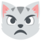 😾 Pouting Cat Face Emoji