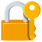 🔐 Closed Lock with Key Emoji