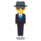🕴️ Person in Suit Levitating Emoji
