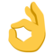 👌 OK Hand Sign Emoji