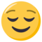 😌 Relieved Face Emoji