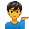 💁‍♂️ Man Tipping Hand Emoji